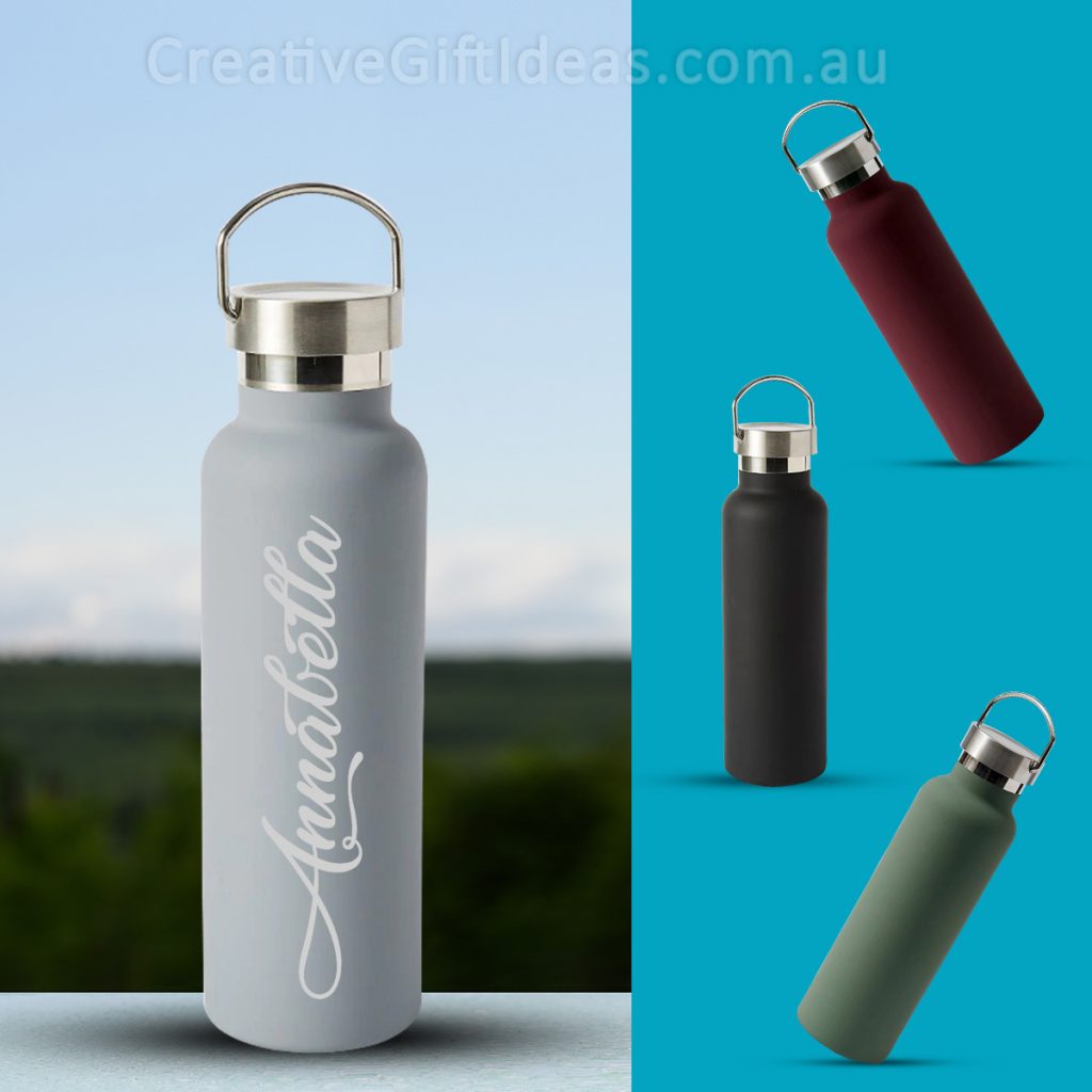 Personalised Horizontal Name 600ml Drink Bottle - Creative Gift Ideas